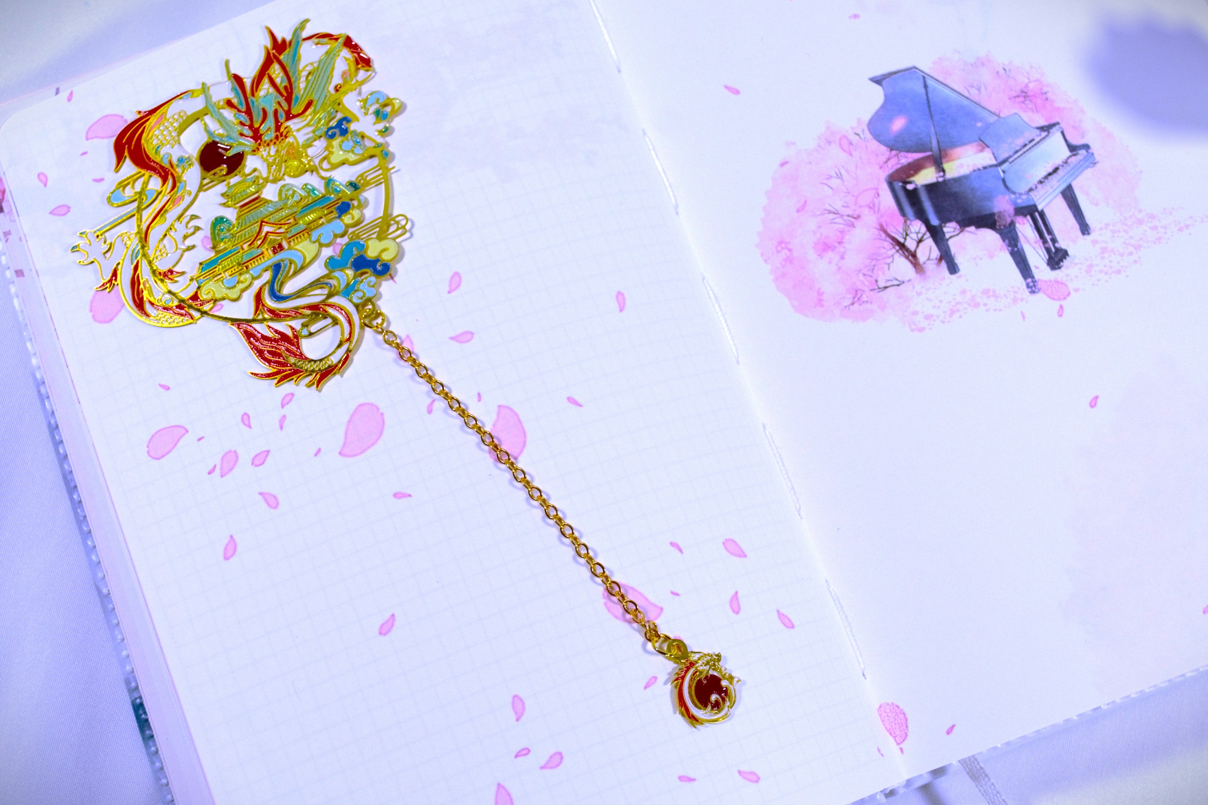 Guardian Dragon | Golden Bookmark